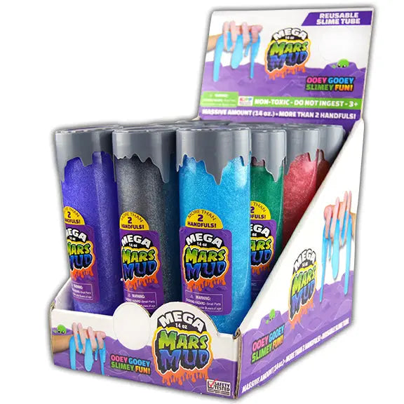 Mega Mars Mud Slime - 12 Pieces Per Display 26668 | BDD Wholesale ...