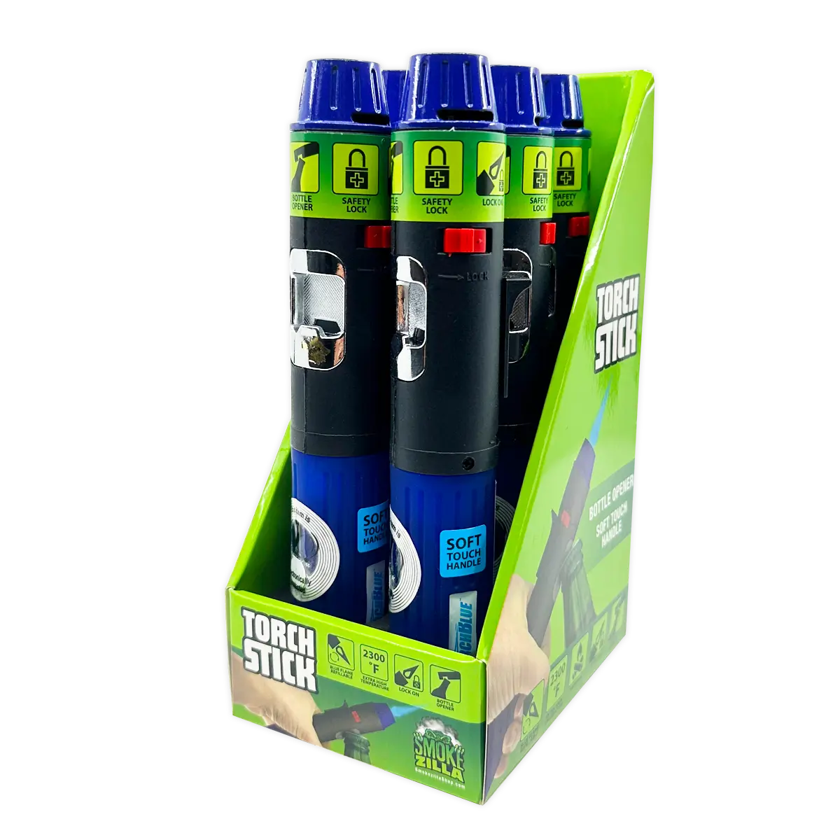 Torch Stick Lighter with Bottle Opener - 6 Pieces Per Retail Ready ...