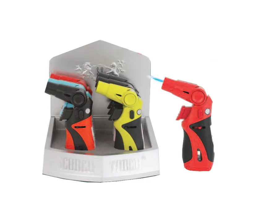 Scorch Torch - Adjustable Nozzle Neon Colors (6pcs) | BDD Wholesale