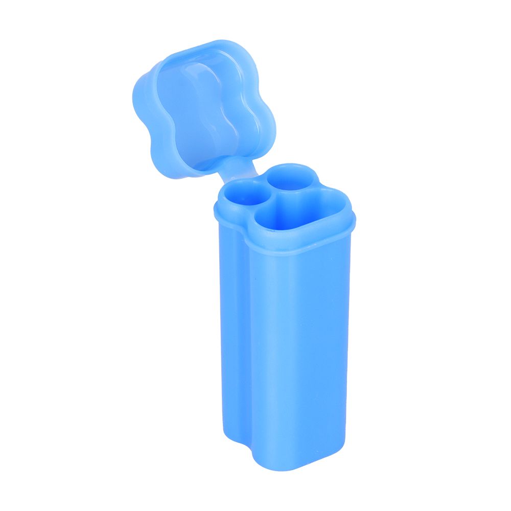 24CT DISPLAY - Double Blunt Holder Storage Container - 3.5" / Assorted ...