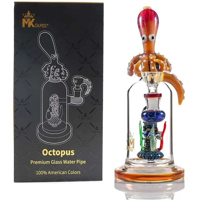 MK Glass Premium Octopus Water Pipe Kit | BDD Wholesale | Water Pipe ...