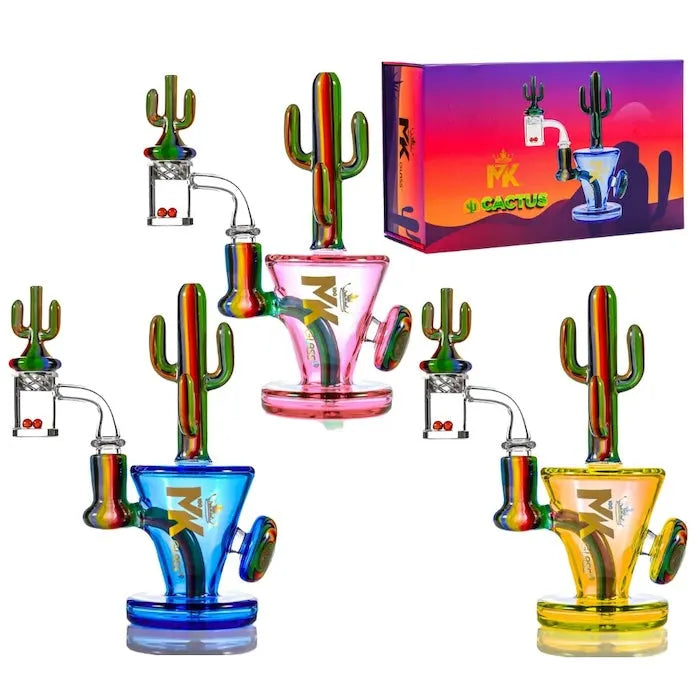 MK Glass Cactus Rig | BDD Wholesale | Water Pipe | Smoking Accessories