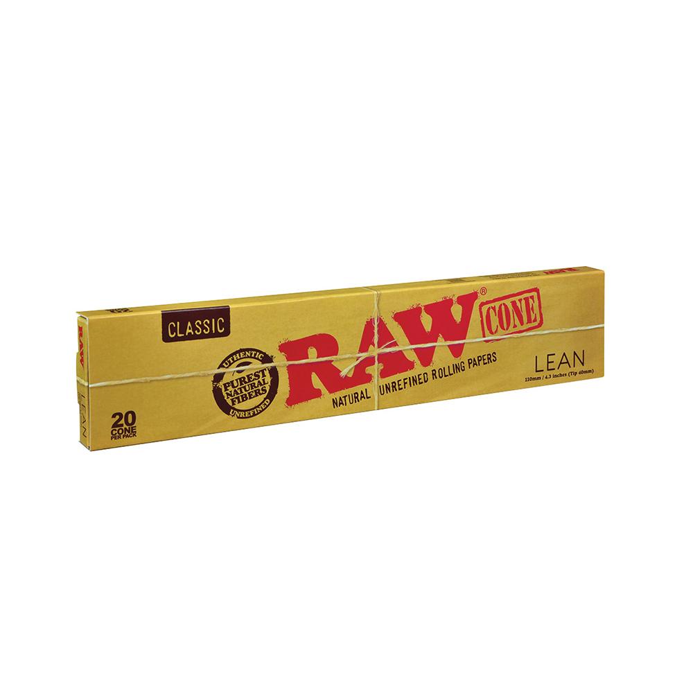 RAW Classic Lean Cones | BDD Wholesale | Pre-Rolled Cones