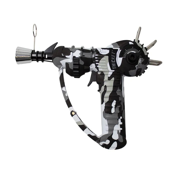 Space Out Ray Gun Torch Lighter - Camo Gray | BDD Wholesale | Lighter
