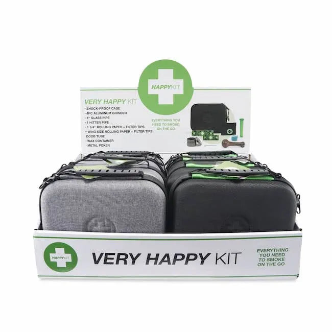 Very Happy Kit: Portable All-in-One Smoker's Kit | BDDWholesale