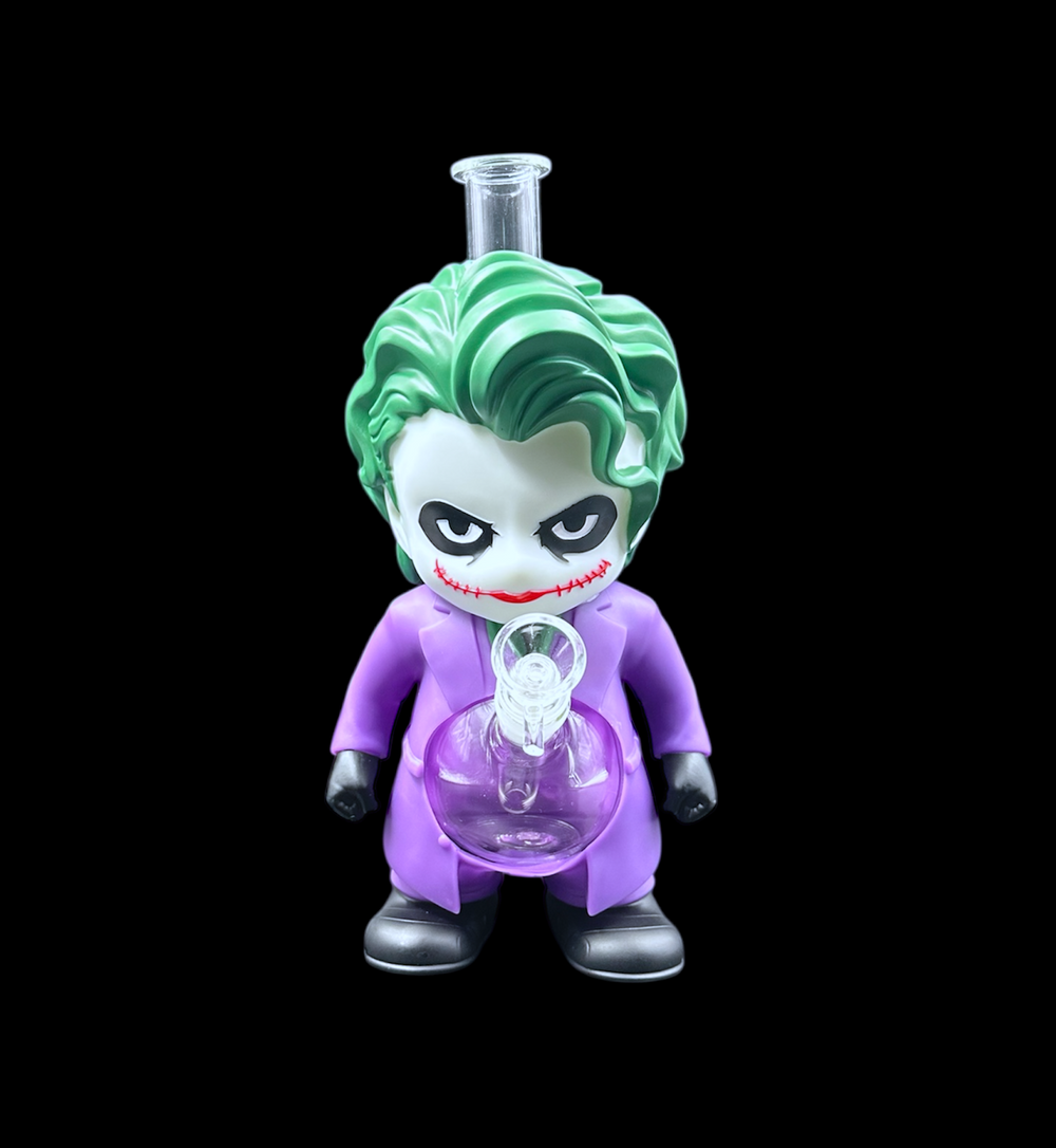 Glass Water Pipe - Baby Villain (12") | BDD Wholesale | Water Pipes