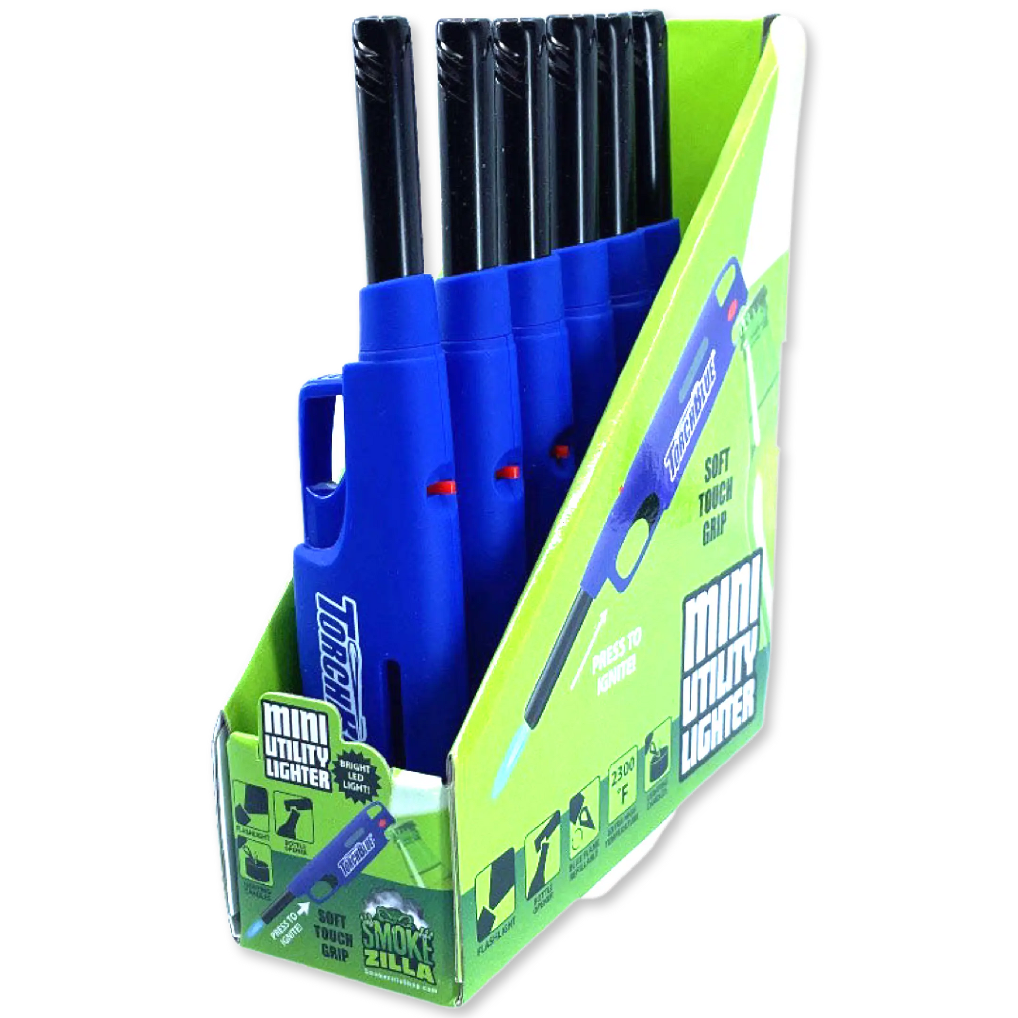 Mini Utility Torch Stick Lighter - 6 Pieces Per Retail Ready Display ...