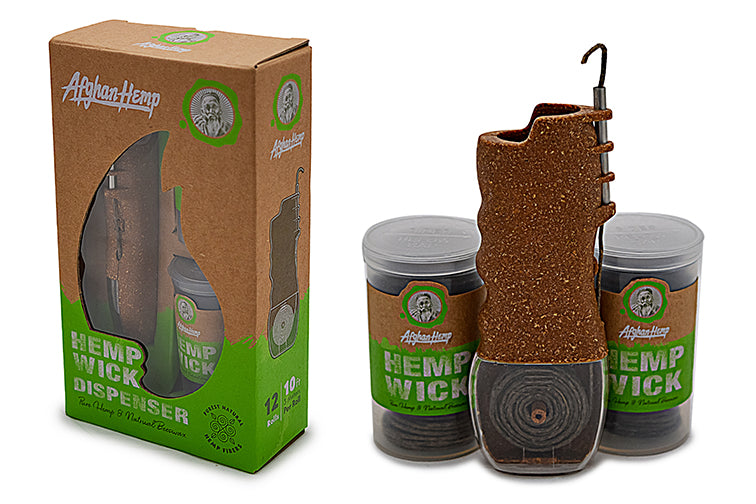 Afghan Hemp Wick Dispenser Kit | BDD Wholesale | Wick | Smoking Accessories